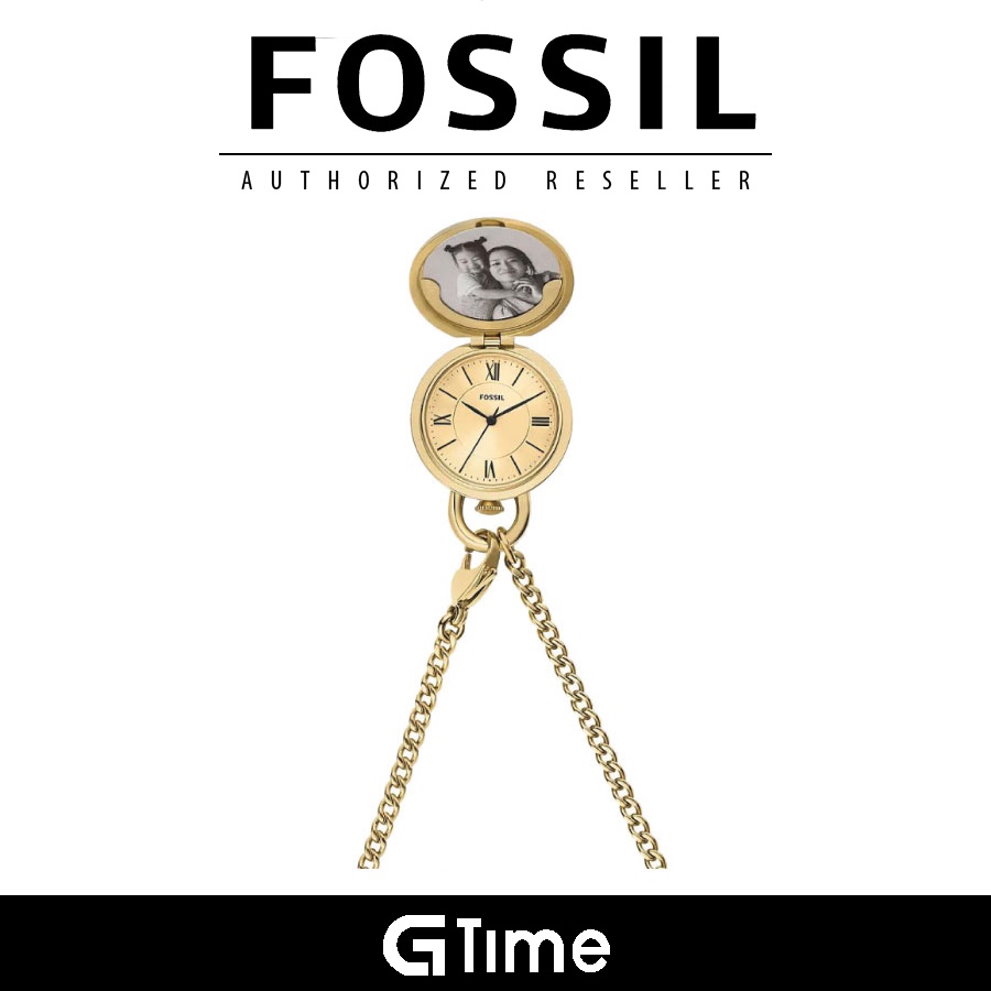 [Official Warranty] Fossil ES5292 Women's Jacqueline Three-Hand Gold ...