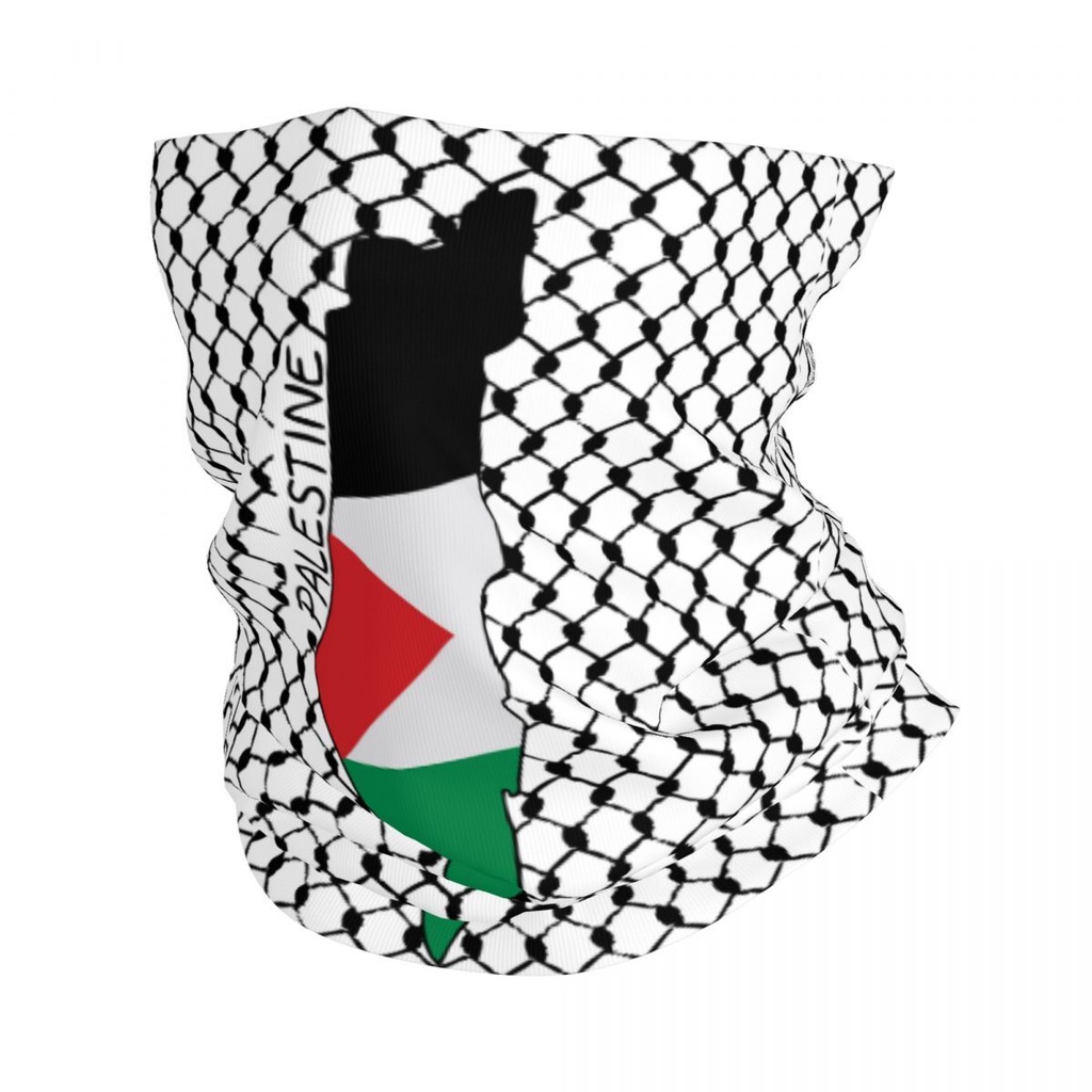 Palestinian Hatta Kufiya Folk Bandana Neck Gaiter Palestine Arabic ...