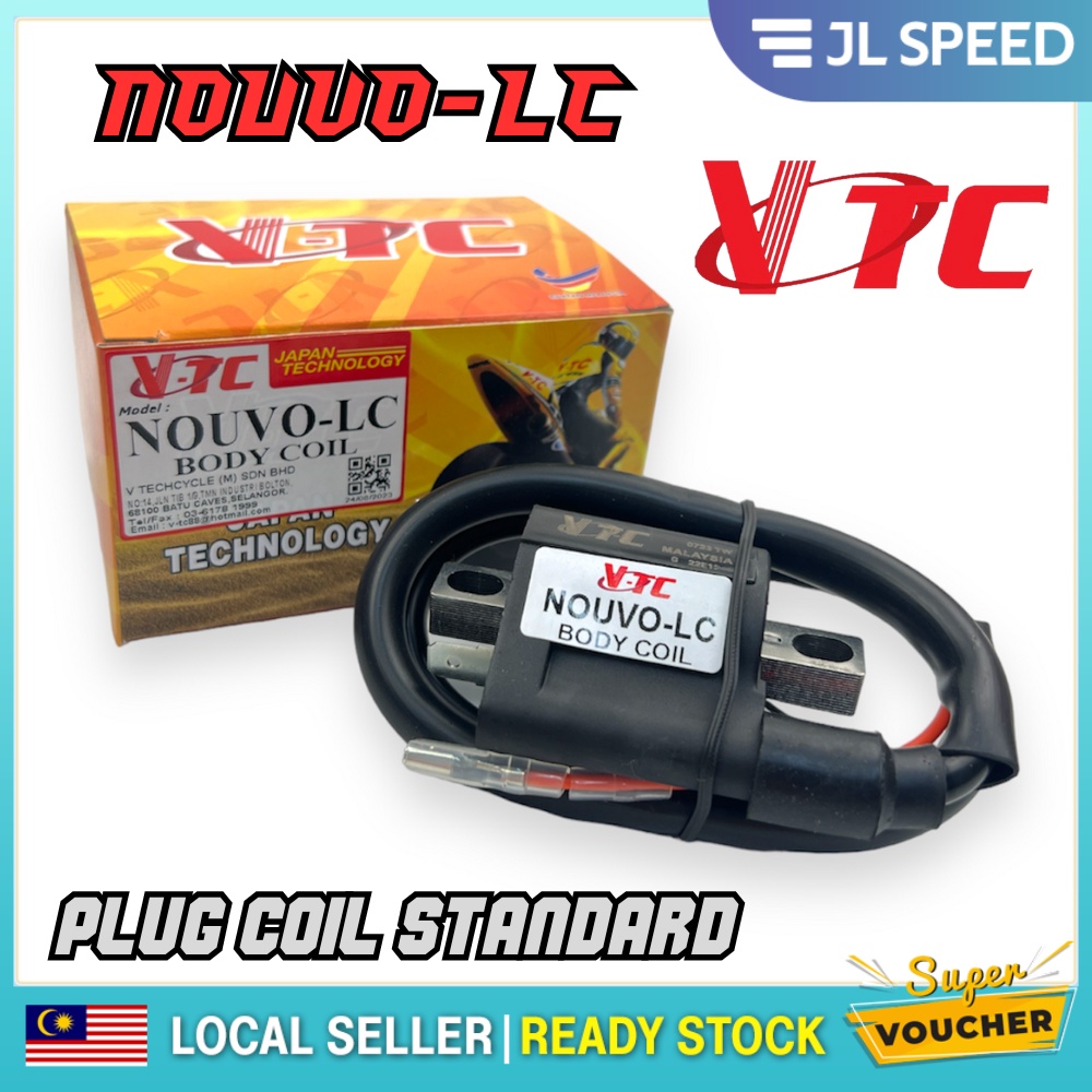 YAMAHA NOUVO-LC NOUVOLC NOUVO LC IGNITION COIL BODY COIL KOIL STANDARD ...
