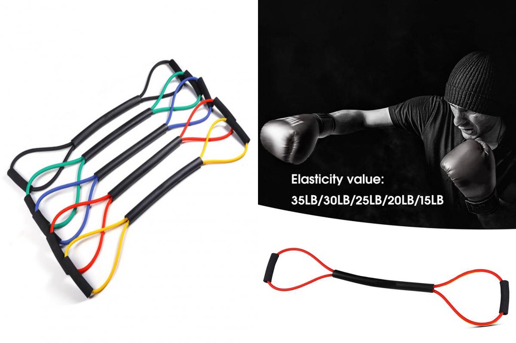Multi Specification Boxing Exercise Band for Exercise Eight Word Design ...