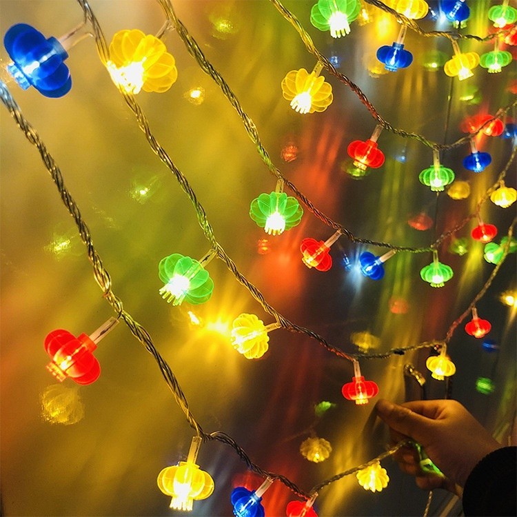 中国新年灯笼 2024 Traditional Red Lantern Chinese Knot LED String Lights ...