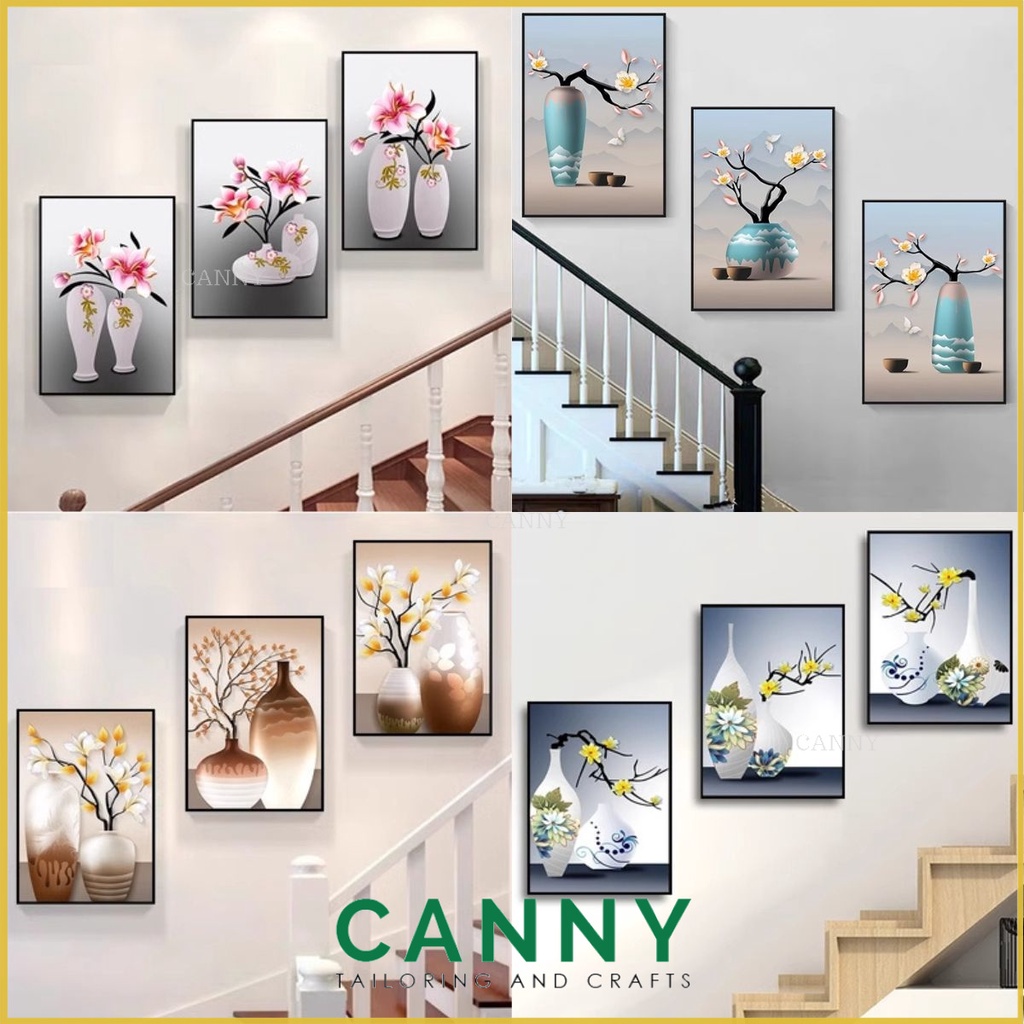 (1pcs) Wooden Paint Art Frame / Frame Lukisan / Frame Hiasan Rumah ...