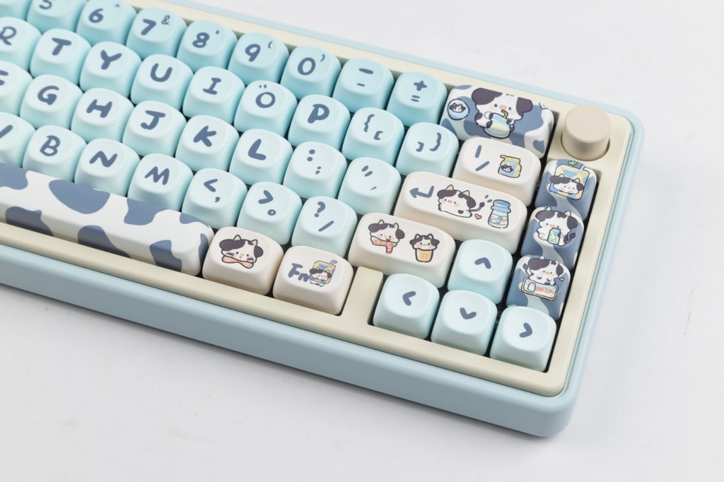 Snack Bunny Keycaps MOA Profile Cute Cartoon PBT Dye Sub Mechanical ...