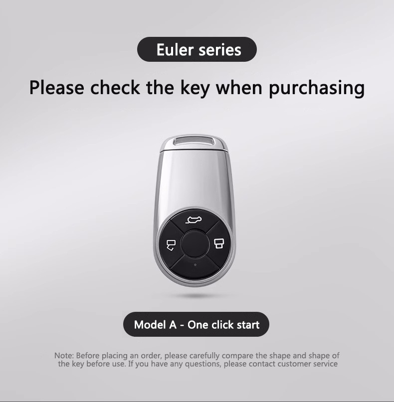 Zinc Alloy Car Smart Remote Key Fob Case Cover Holder Shell Bag For GMW ORA HAVAL H6 M6 R2 Good ...