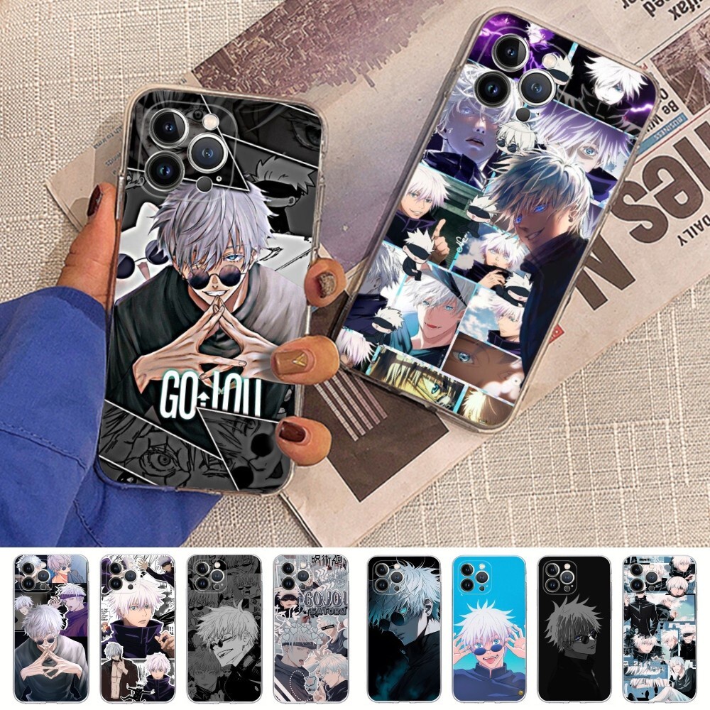 Jujutsu Kaisen Satoru Gojo Phone Case For Iphone 15 14 11 12 13 Mini ...