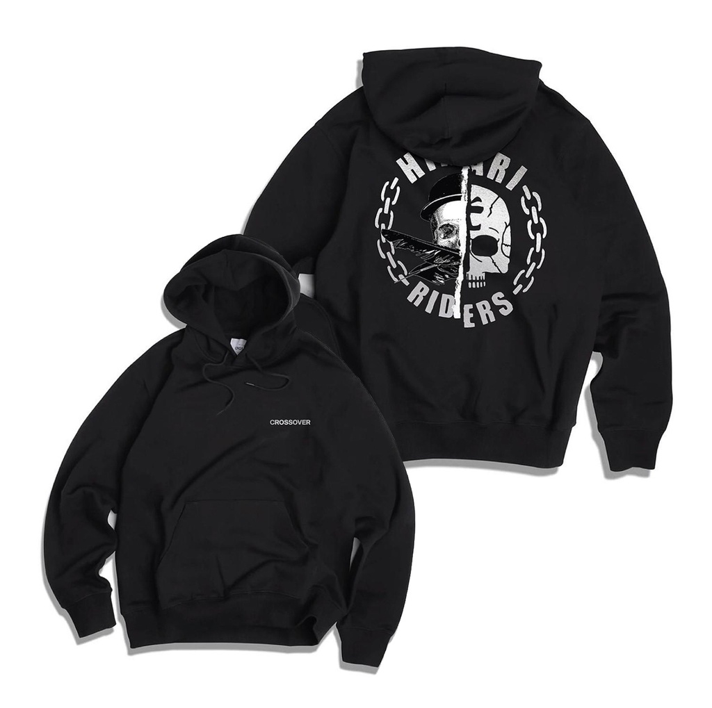 Hikari Riders x Crossover Hoodie Cooton | Shopee Malaysia
