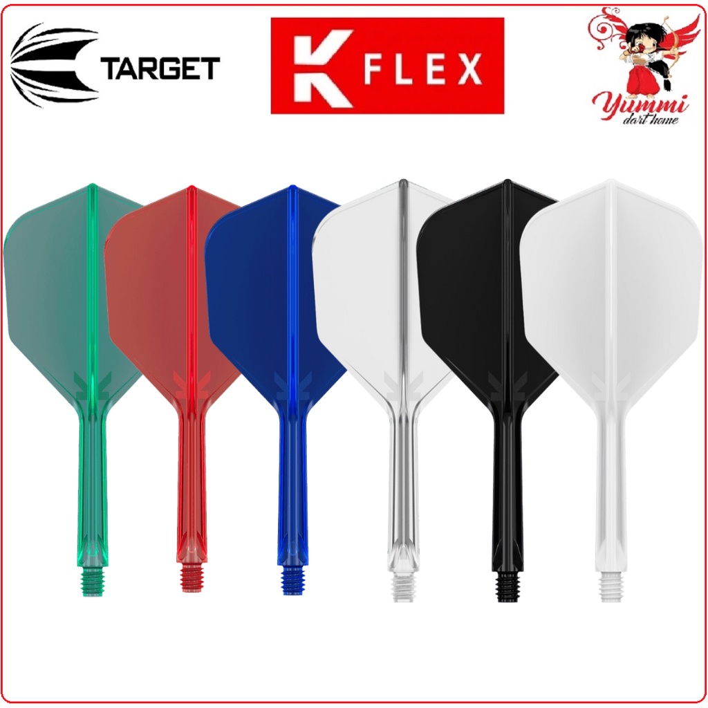 (K Flex) Target Dart K Flex No6 Shape (3 SIZES & 9 COLORS) | Shopee ...