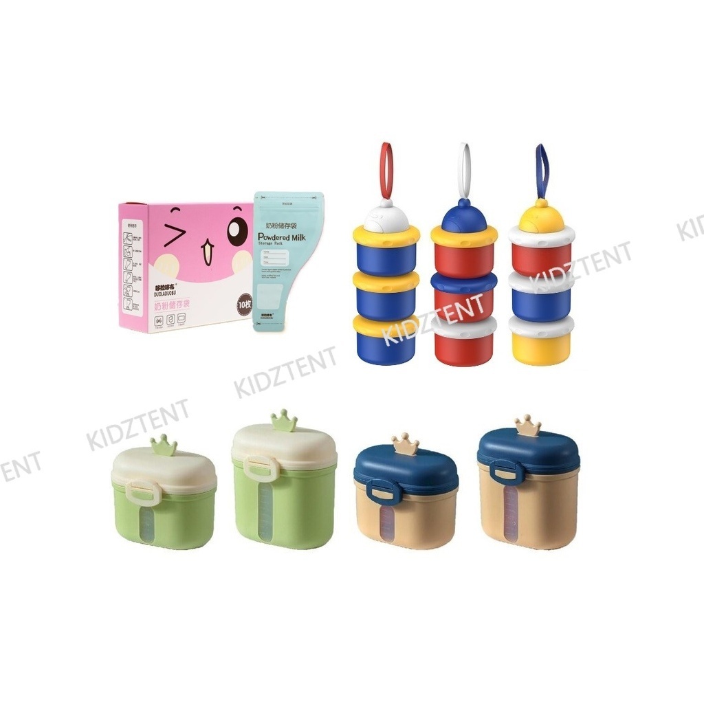 Portable Baby Milk Powder Container / 3 Tiers Milk Container ...