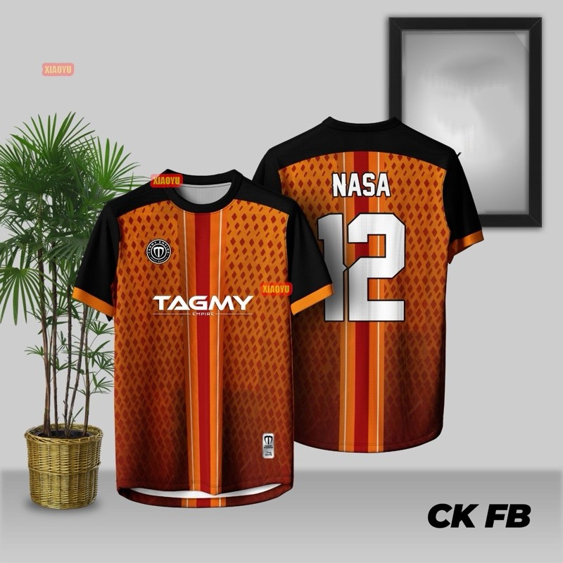 Sublimation Jersey Sukan | Tshirt | Roundneck | Shopee Malaysia