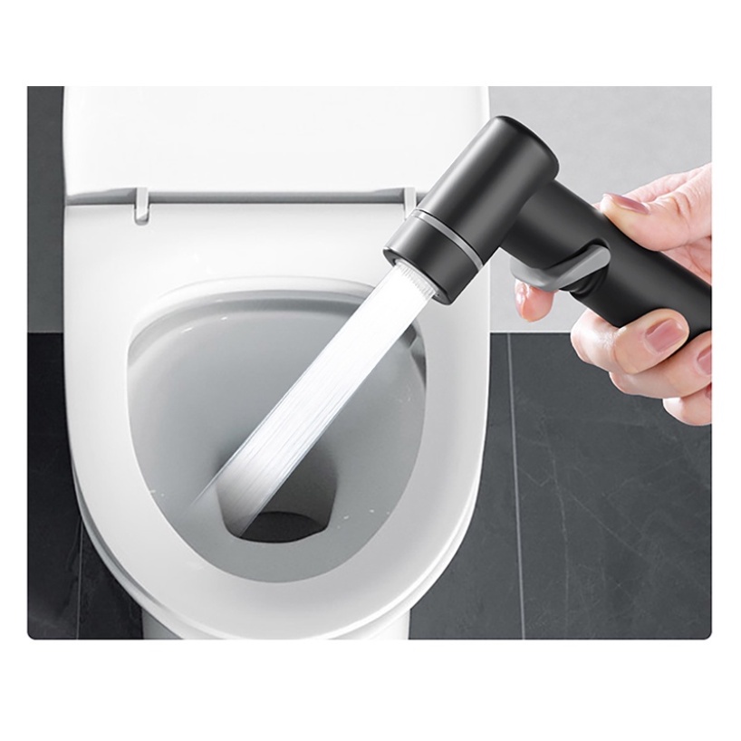【24H Shipping】ABS HAND BIDET Toilet Bathroom Adjustable Handheld Spray ...