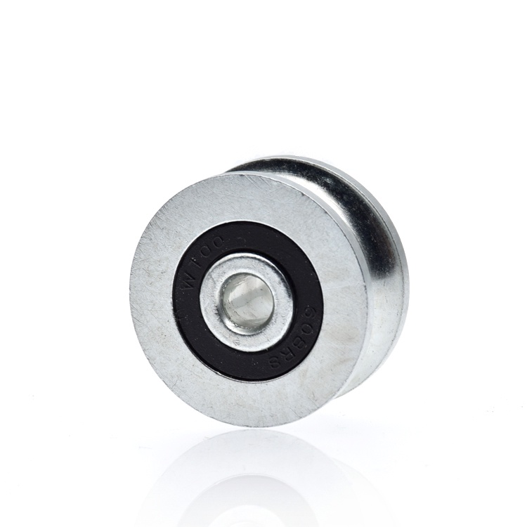 U-shaped Groove rolling Wheel R5 Track guide Wheel with Groove bearing ...