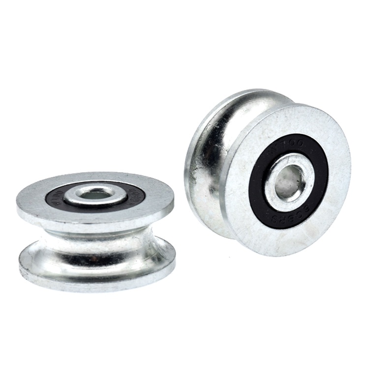 U-shaped Groove rolling Wheel R5 Track guide Wheel with Groove bearing ...