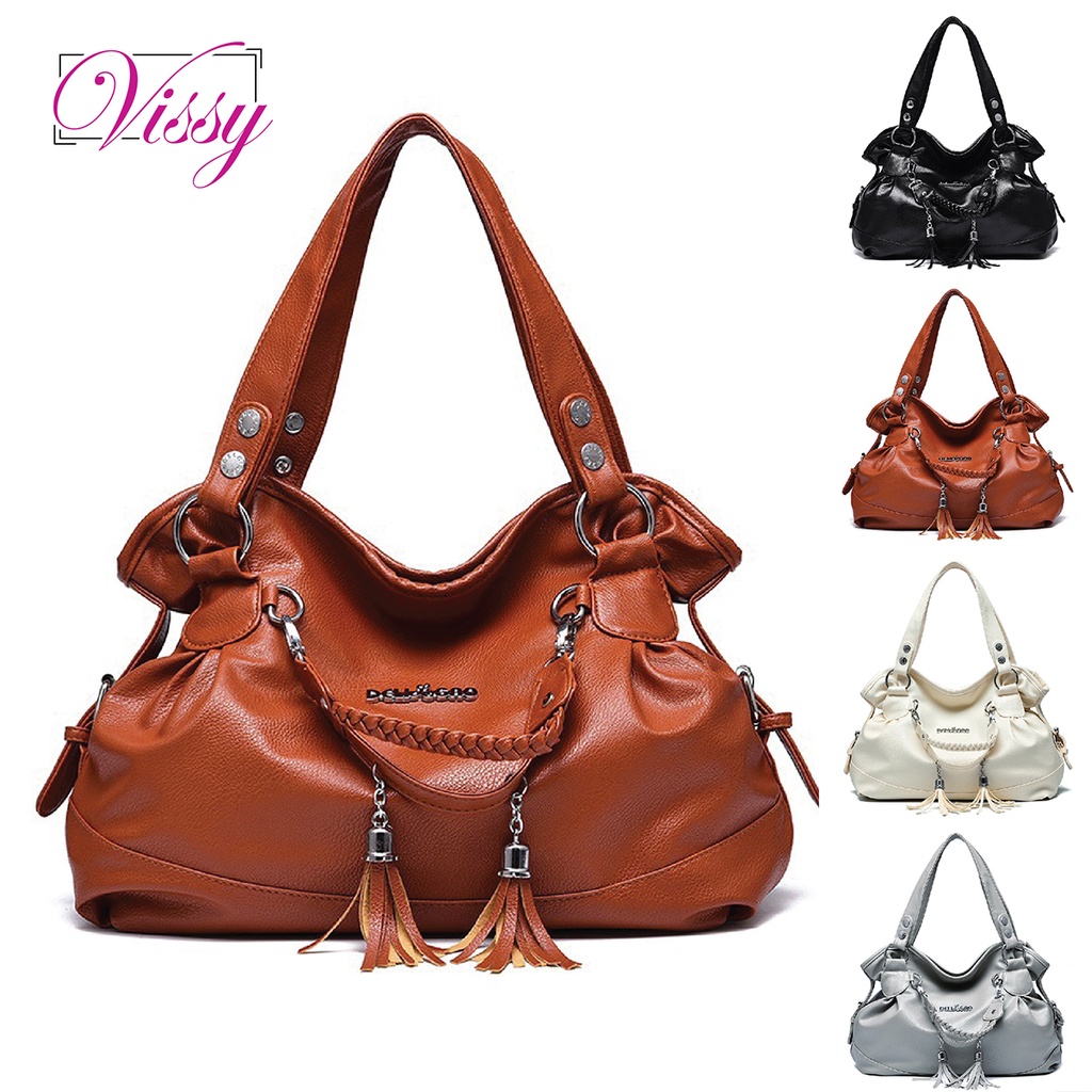 Vissy Beg Tangan / Bahu / Galas / Tote Perempuan Wanita Women Handbag ...