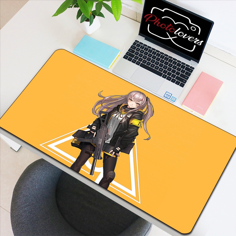 Desk Mat Girls Frontline Xxl Mouse Pad Gaming Accessories Kawaii ...