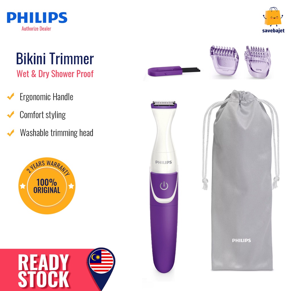 PHILIPS Pemangkas Bulu Peribadi Wanita Kawasan Bikini BRT383/15 – Kalis ...