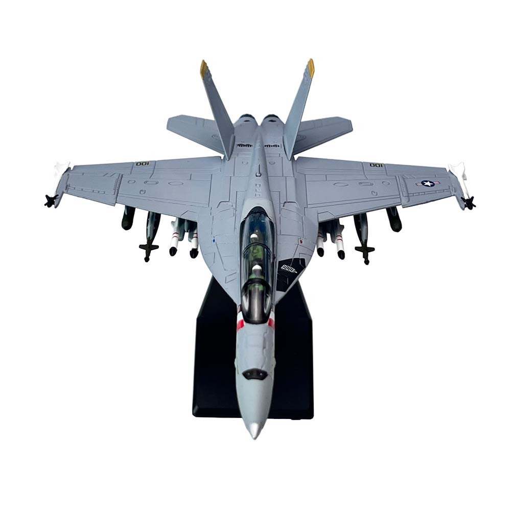 1/100 Scale US F18 F/A-18F Super Hornet VFA-2 Fighter Jet Airplane ...
