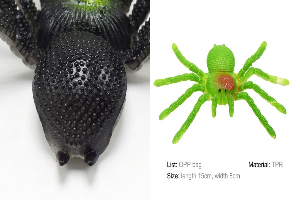 AMAR Tricky Toy Realistic Soft PVC Spider Action Model Insect Toy ...