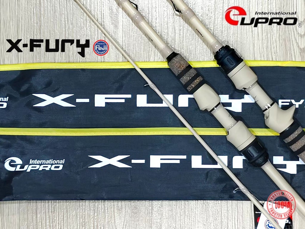EUPRO X-FURY SPINNING/ BAITCASTING (BC) FISHING ROD | Shopee Malaysia