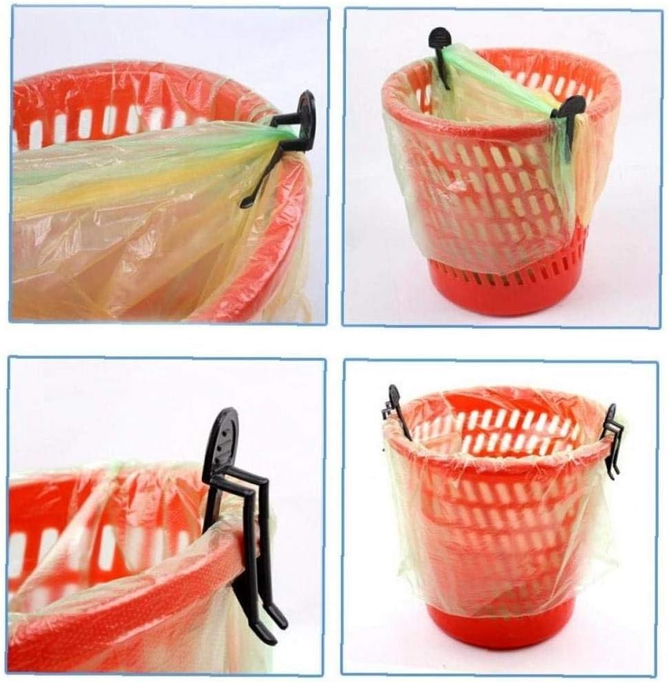 Garbage Bag Fixing Clips Anti-drop Durable PP Plastic Trash Can Bag ...
