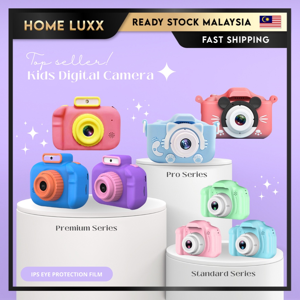 Kids Digital Camera 8MP HD Camera Video Toy Shockproof Child Camera ...