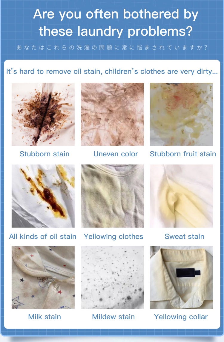 Biological enzyme washing powder Washing Machine Laundry Detergent ...