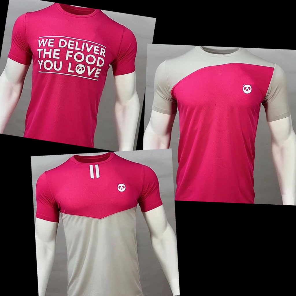 !!NEW!!baju lelaki FOODPANDA PREMIUM JERSEY RIDER FOOD PANDA JERSI ...