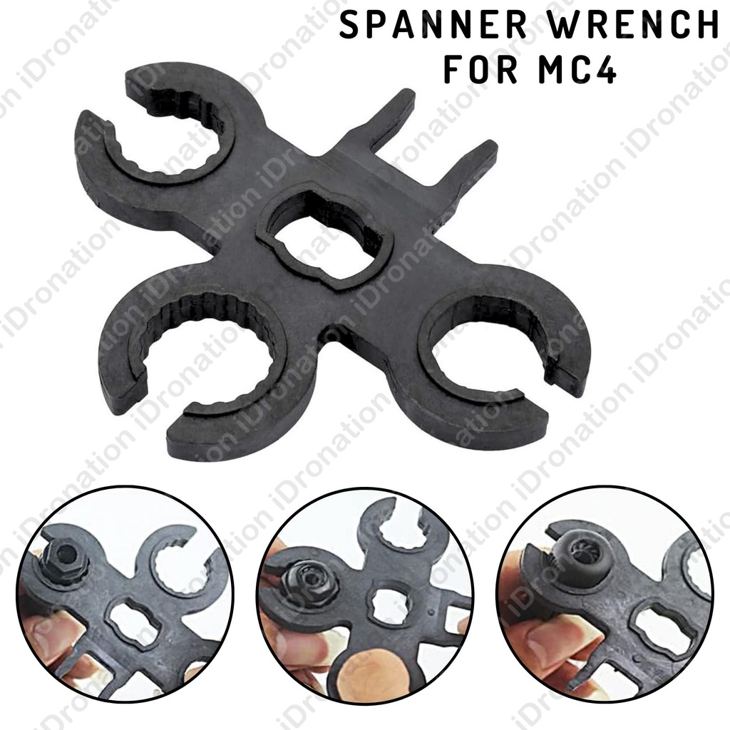 MC4 Solar Connector Spanner Tool Wrench Waterproof Photovoltaic Solar ...