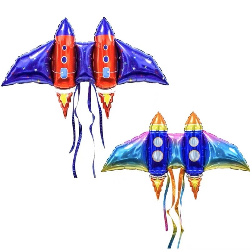 New Rocket Wing Balloons Inflatable Foil Balloons Large Wings Balloon ...