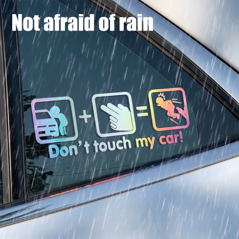 Creative Funny Electric Bike Rear Window Car Paster / Life Goes On an ...