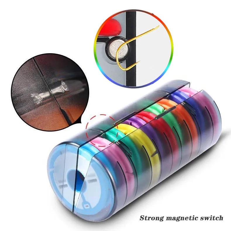 2MALL Rainbow Main Spool Main Line Box Large Spool Line Group Box ...