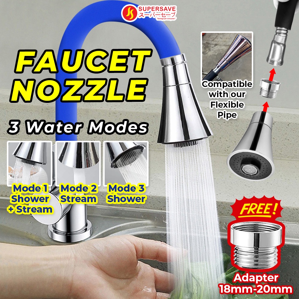 SUPERSAVE Sink Faucet Nozzle Kitchen Sink Nozzle Water Saving Tap ...