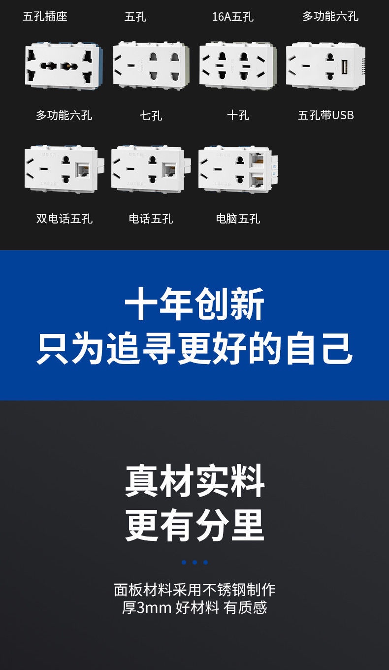 Copper Waterproof Floor Outlet/Stainless Steel Floor Socket/Five-Hole ...