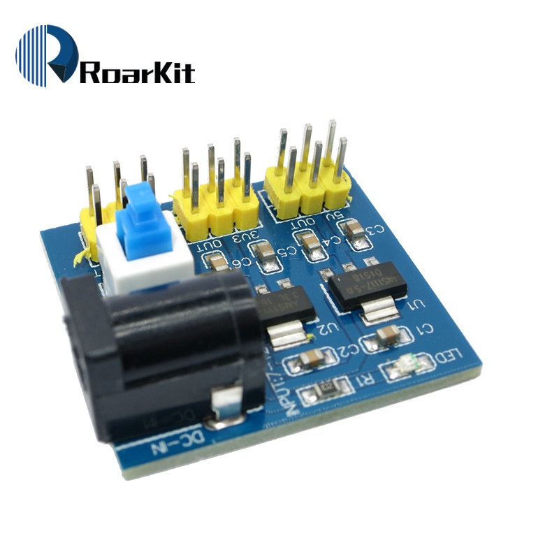 DC-DC 12V To 3.3V 5V Buck Step down Power Supply Module For Arduino ...