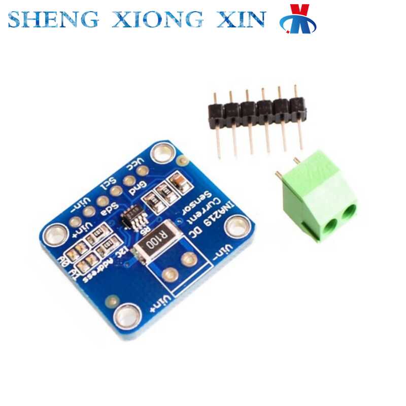 5pcs MCU-219 INA219 I2C Interface Zero Drift Bidirectional Current ...