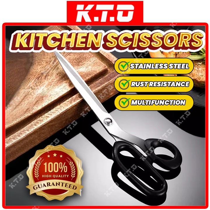9 Inch Multifunction Scissors Stainless Steel Household Kitchenware ...