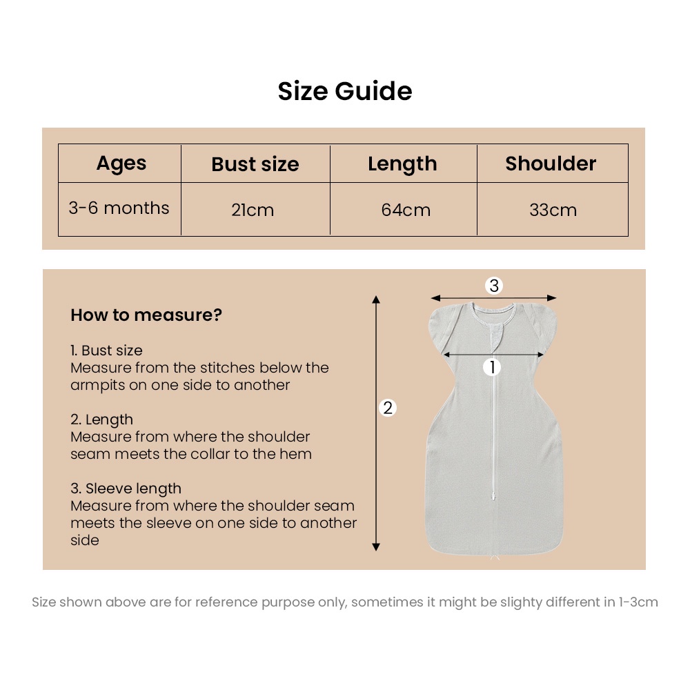 Holabebe Arm Up Swaddle Sleeping Bag | Baby Transition Sleep Sack for ...