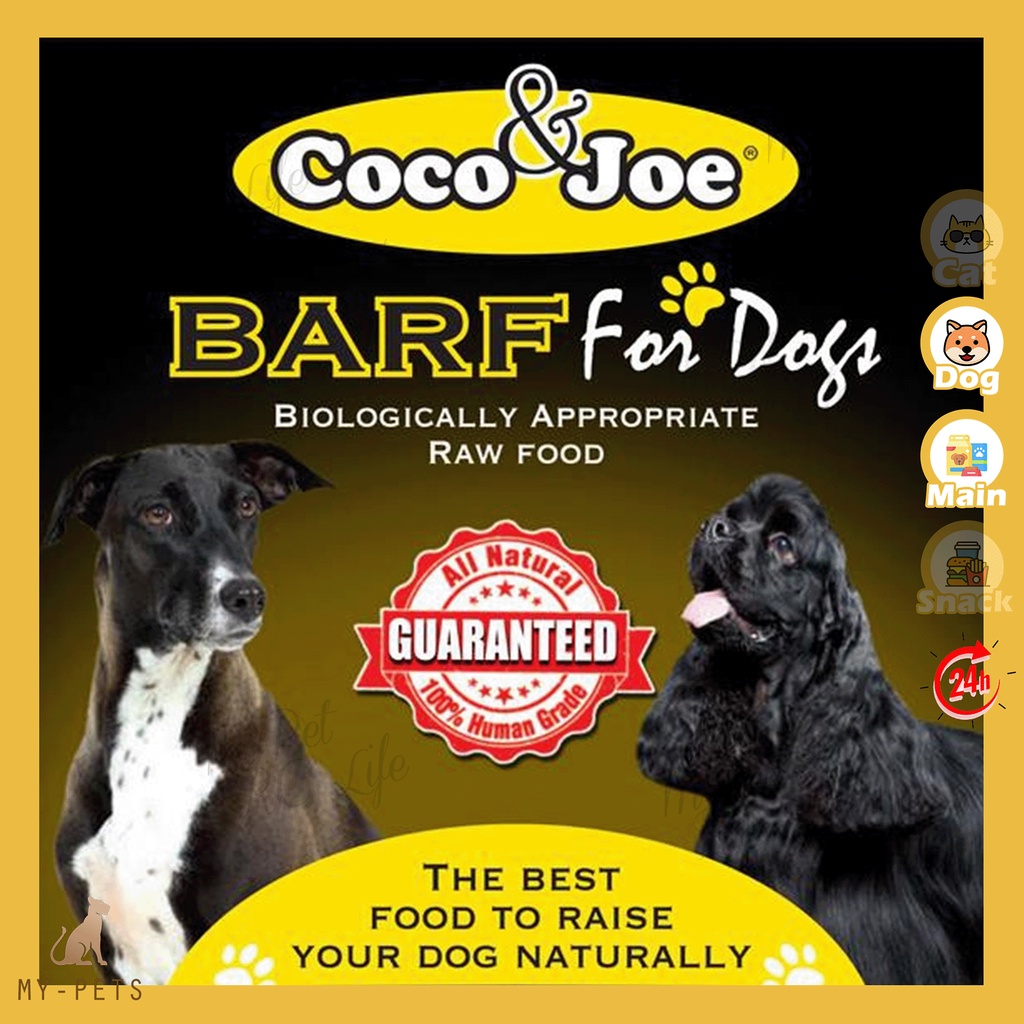 [Instant Delivery] Coco & Joe Barf Raw Food For Dogs ( 300g and 1kg ...