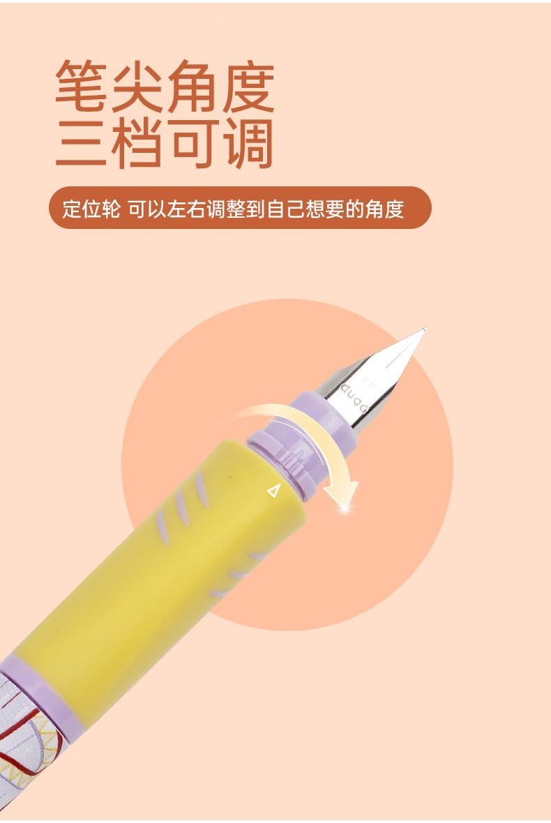 [Ready Stock] Small Mochi Pen 小麻薯钢笔（free 5pcs ink）新品 学生 练字 文具 可替换 墨囊 不锈 ...