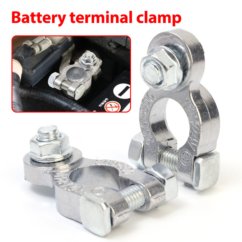 Aluminum Automotive Battery Terminal Clamps - Screw Terminal Clamp Clip ...