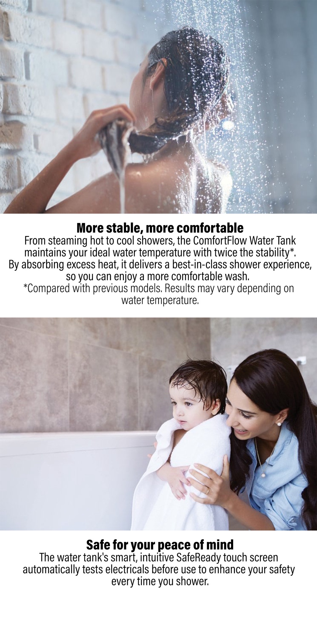 Electrolux Silent DC Pump Rain Shower Water Heater EWE361MB-DST1 ...
