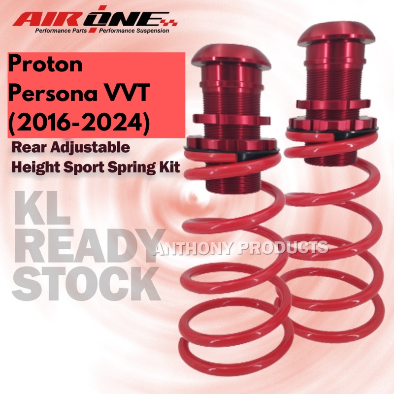 Proton Persona VVT (2016-2024) , IRIZ Coil Spring Adjustable Kit Adjust ...