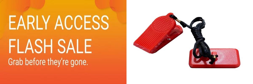 mw Treadmill Security Lock Rectangle Emergency Stop Accessories ...