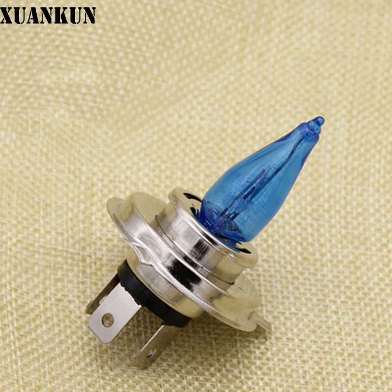 XUANKUN Motorcycle Bulb Modified Hernia Bulb 12V35W Double Claw Single ...