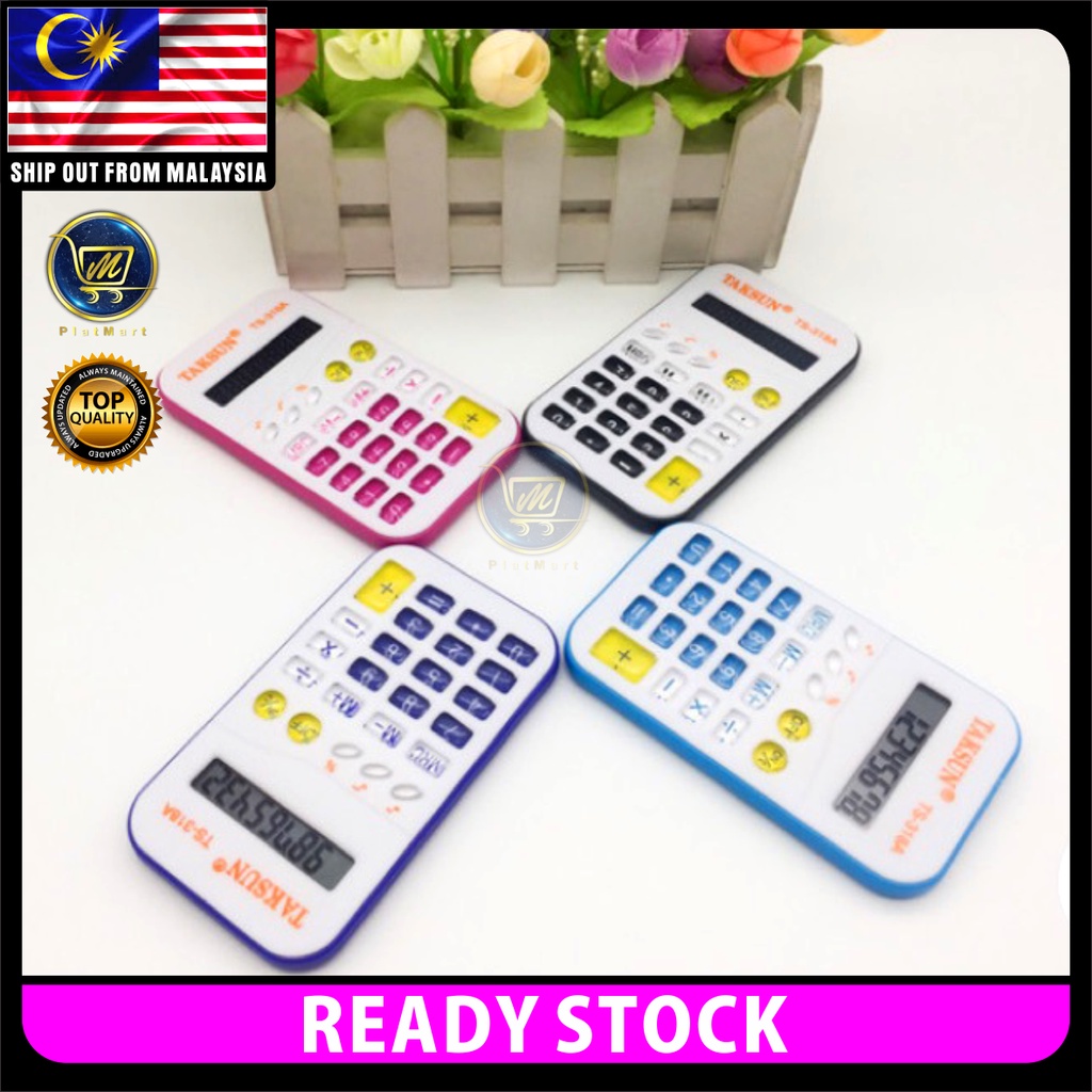 PlatMart - [READY STOCK] 8 Digits Pocket Mini Calculator (RANDOM PICK ...