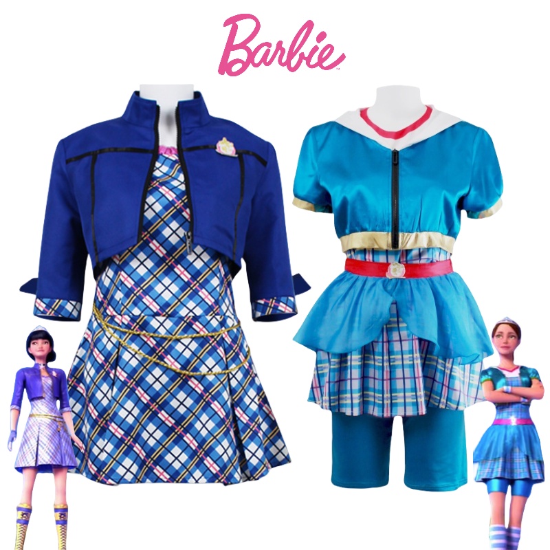 Barbie Charm Princess Academy Cosplay Set Sofia Hailey School Attire ...