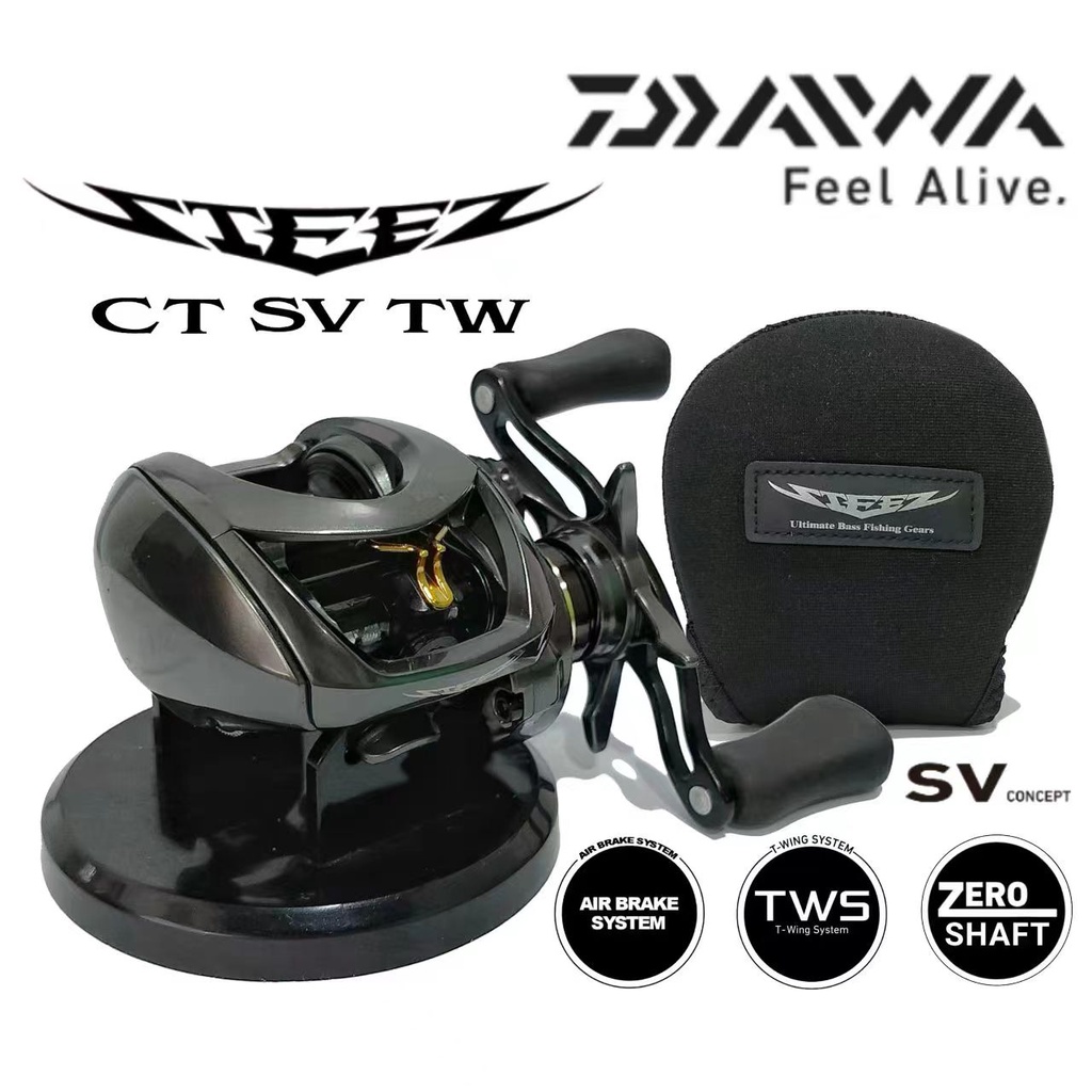 2019' / 2025' DAIWA STEEZ CT SV TW BAITCASTING(BC) FISHING REEL | Shopee Malaysia