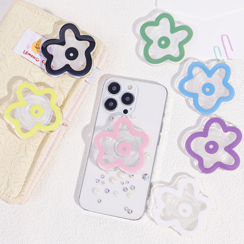 Ins Style Kawaii Paste Type Invisible Stand / Cartoon Transparent ...