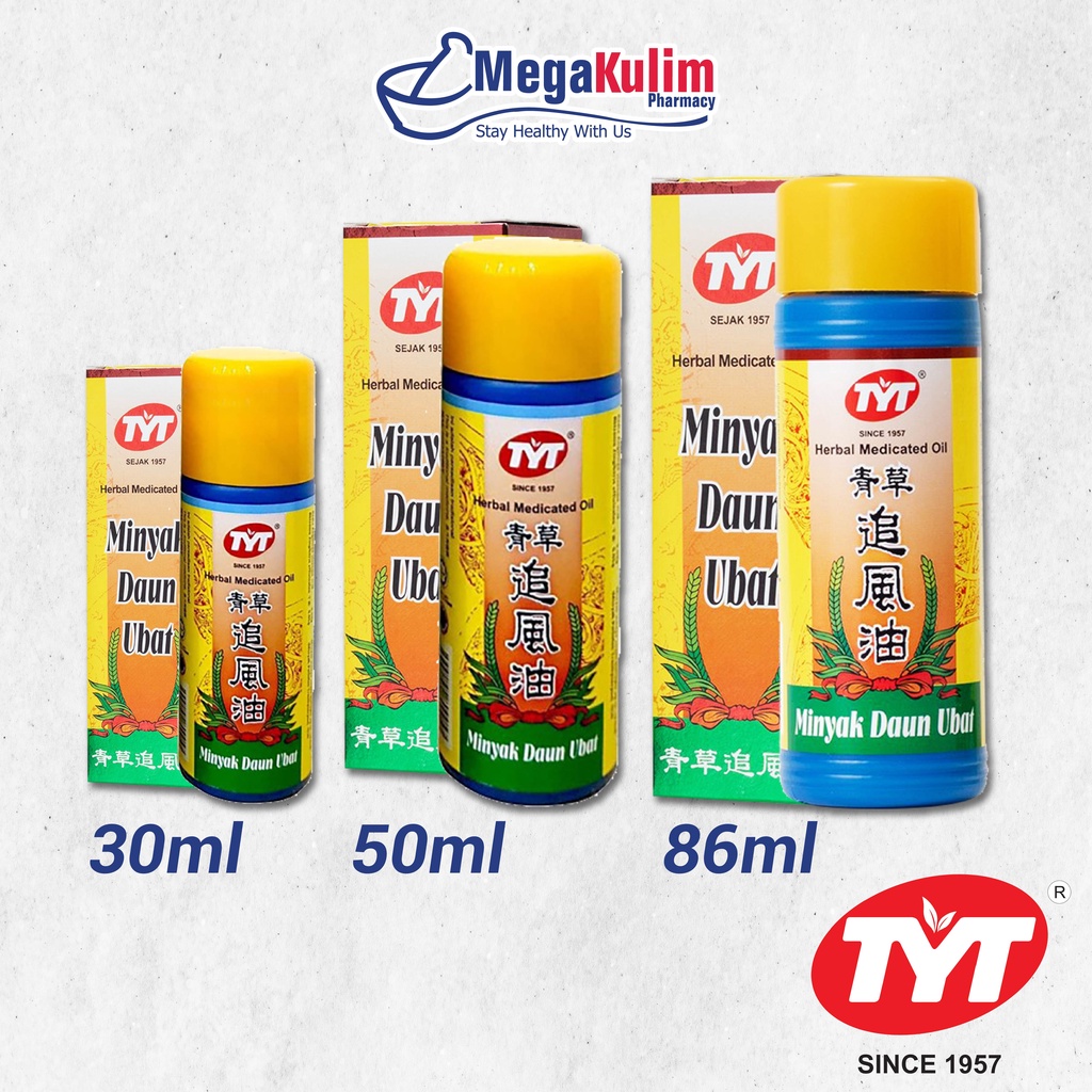 TYT Minyak Daun Ubat 30mL /50mL/86mL | Shopee Malaysia