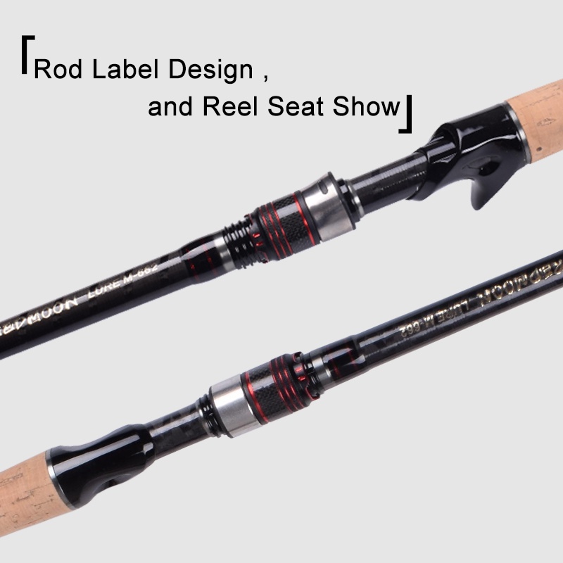 Mavllos Redmoon Carp Fishing Rod Fast 30T Carbon Tip,Ultra-sensitive ...