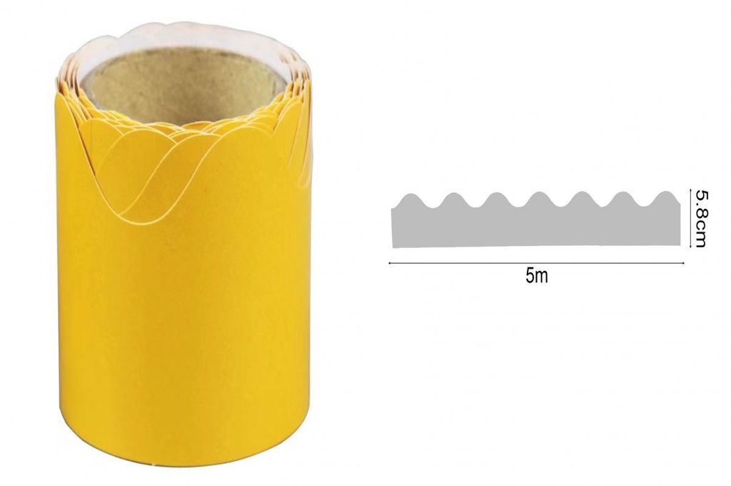 New* Classroom Bulletin Board Border Border Stickers Colorful Wavy Edge ...